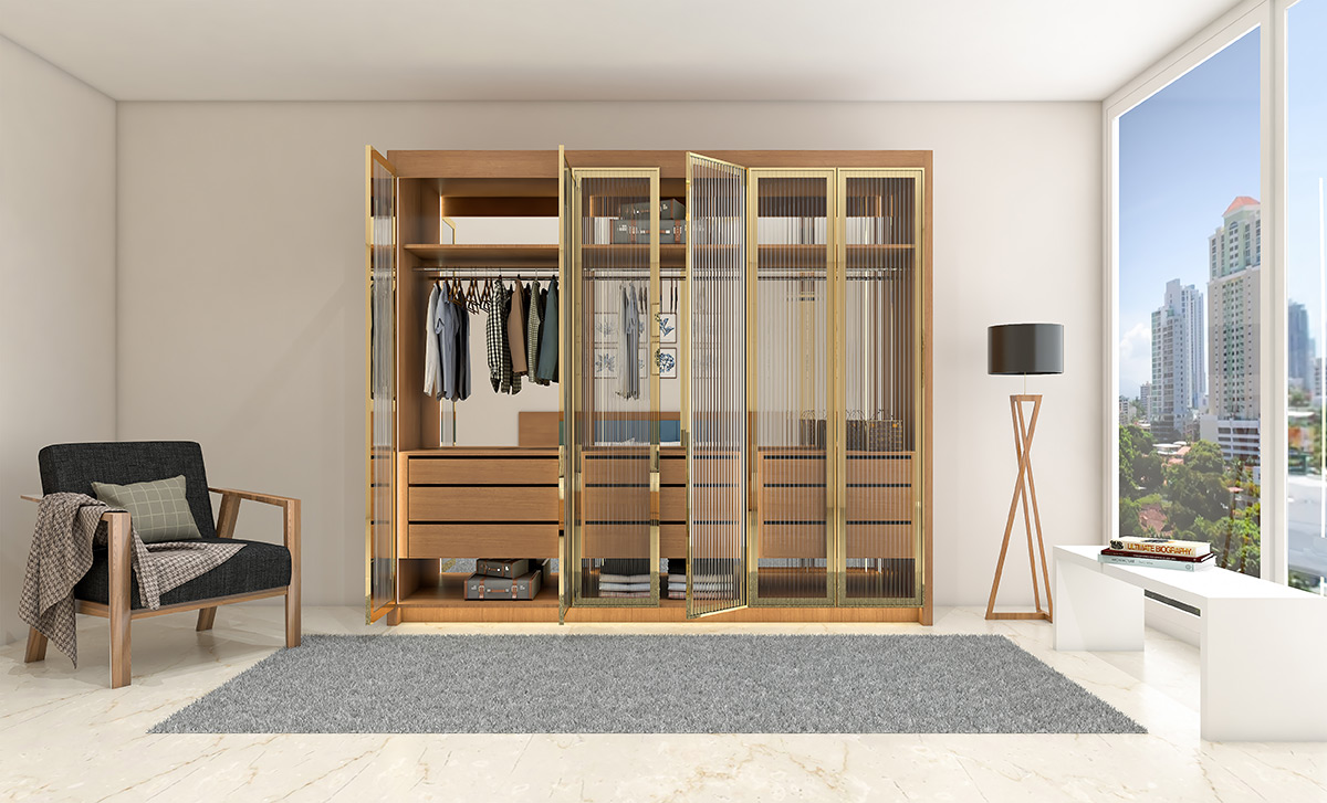Modular Wardrobe Residential Furniture Solution Manufacturers in Mumbai ...